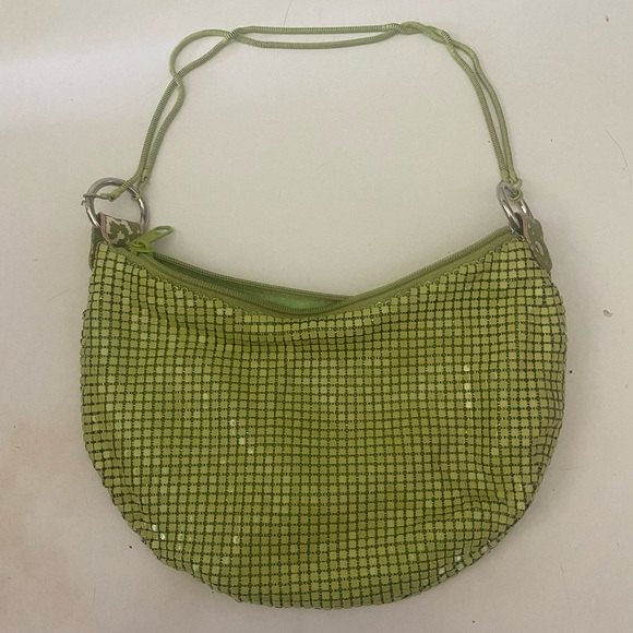 Bags | Lime Green Chainmail Purse | Poshmark